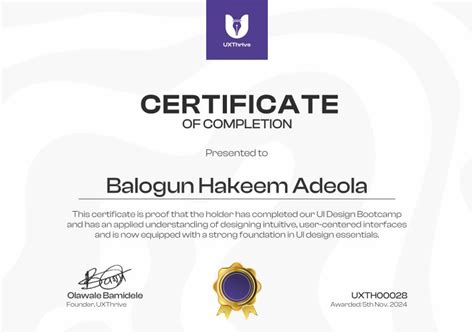 Hakeem Balogun On Linkedin Uxthrive Uxdesign Careergrowth Bootcamp