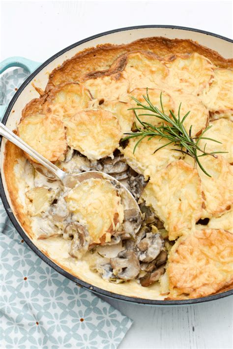 Mushroom And Potato Gratin [vegetarian] The Flexitarian