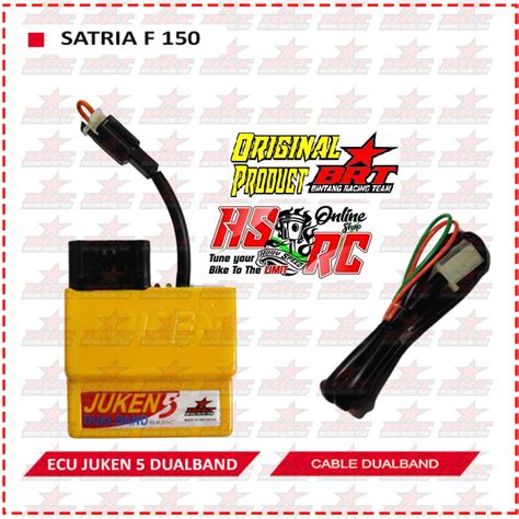 ECU Racing BRT JUKEN 5 DUAL BAND Suzuki Satria FU 150 Fi Injeksi ECU FU ...