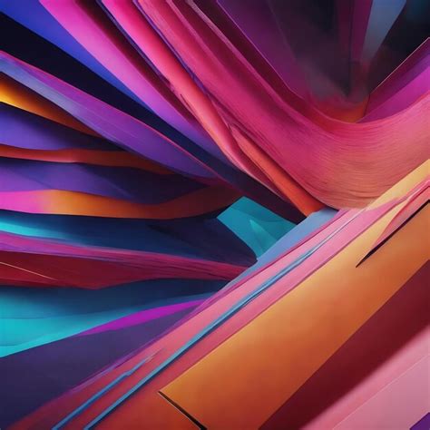 premium ai image abstract geometry surfaces lines and points