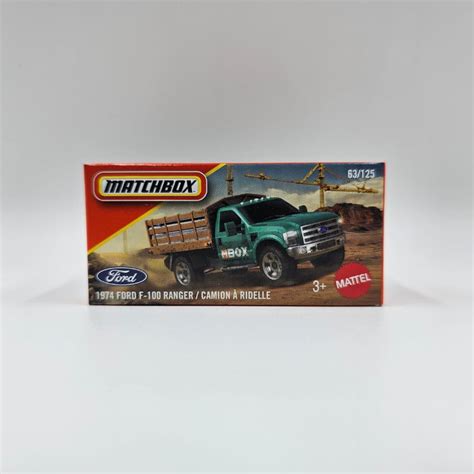 Matchbox 2026 Mainline 1974 Ford F 100 Ranger Green Miniature Toy Shop