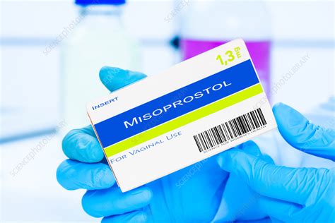 Misoprostol Vaginal Insert Stock Image F045 2900 Science Photo Library