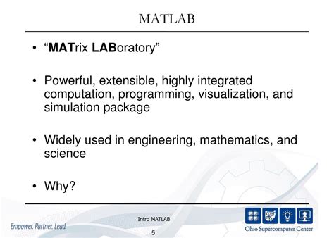 Ppt Matlab For Engineering Applications Powerpoint Presentation Free
