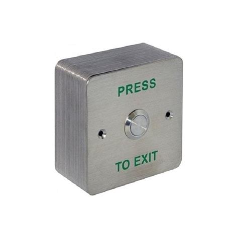 Cdvi Rte Ss Standard Stainless Exit Button Surface Mount