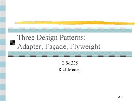 25 adapter facade flyweight