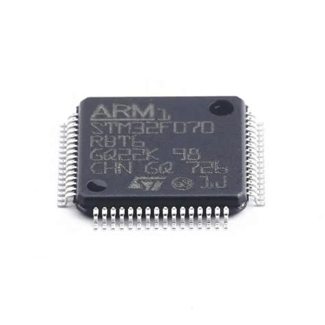 1 Piece STM32F070RBT6 LQFP 64 Silk Screen STM32F070 QFP Chip IC New Original