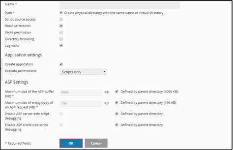 Creating Virtual Directory For ASP Net Application Diadem Technologies Support Knowledgebase