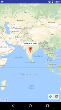 Android Google Maps API With Examples Tutlane