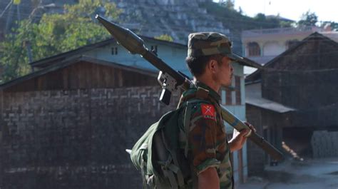 Tnla နှင့် စစ်ကောင်စီတပ်တို့ ၂ နာရီကျော်ကြာ တိုက်ပွဲဖြစ် သံလွင်ခက်