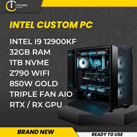 Gaming Pc Build Zeus Intel Core I9 12900kf 12th Gen Cpu Desktop