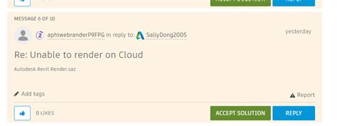 unable to render on cloud autodesk community