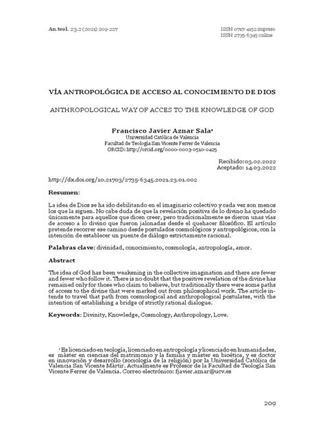 An Teol 232 02 Pdf Dios Verdad