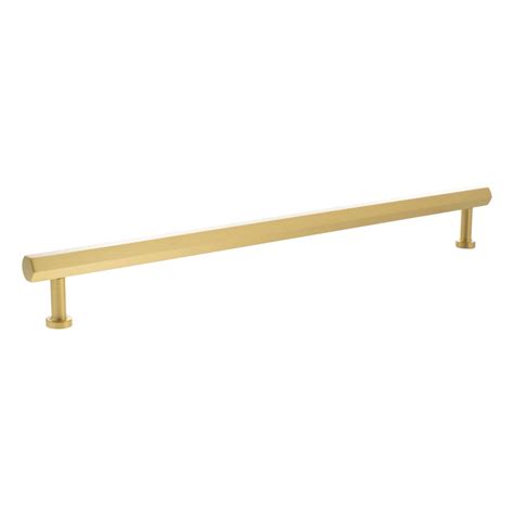 Millhouse Brass Pennington Hexagonal T Bar Cabinet Pull Handle 320mm