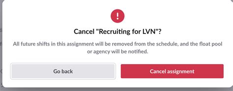 How To Cancel An Assignment Kevala