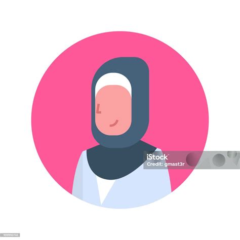 아랍어 여자 프로필 아바타 아이콘 아랍 여성 초상화 이슬람 여자 얼굴 기업 재무와 산업에 대한 스톡 벡터 아트 및 기타 이미지 기업 재무와 산업 남자 사업가 동쪽