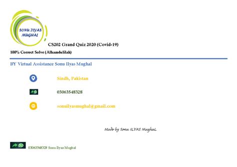 Cs202 Mid Term Mcqs With Reference Solved By Arslan 1 Cs 202