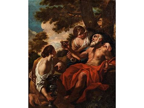 Italian School 17th Century Loth And His Daughters 17th Century Mutualart