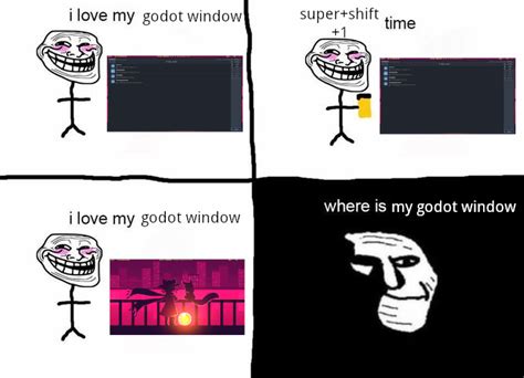 Godot Window Completely Dissapears But Process Still Runs When Moving