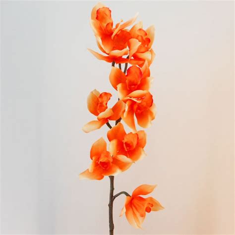 The Range Orange Artificial Flowers At Valeria Sturm Blog