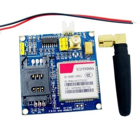 Jual Module Sim900a Gsm Gprs Shield Serial Modem For Arduino Shopee