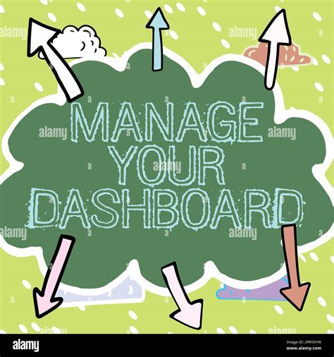 Hand Writing Sign Manage Your Dashboard Business Showcase Web Landing Page To Manage Business