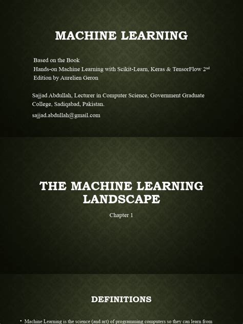 Machine Learning By Sajjad Abdullah 01 Pdf Cross Validation Statistics Statistical