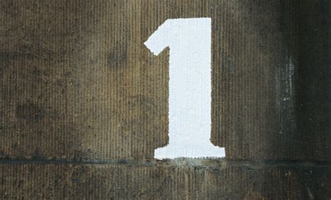 Numerología significado del número 1