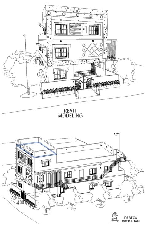 Revitarchitecture Revit Revitmodel Rendering Residentialarchitecture Elevationdesign
