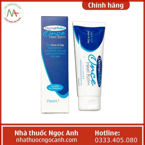 Dermatonics Once Heel Balm 75ml Có Công Dụng Gì Tìm Mua ở đâu