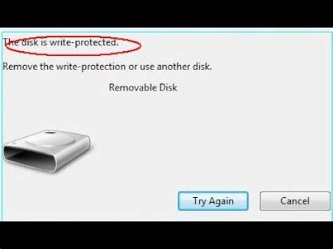 How To Remove Write Protection On A USB YouTube