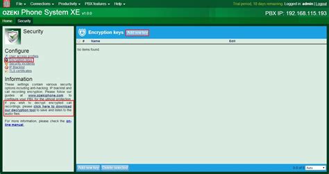 generate encryption keys for call recording encryption