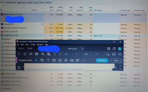 solved acrobat dc extremely slow and often not respondin adobe