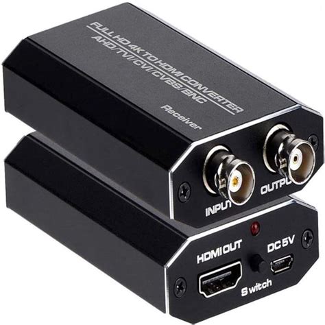 TVI CVI AHD CVBS To 1080P HDMI Output Plug And Play It Converts TVI CVI AHD CVBS Security