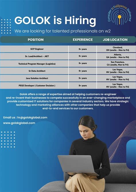 Golok Global On Linkedin Gcp Engineer Senior Technical Program