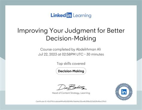 Abdelrhman Ali On Linkedin Certificate Of Completion