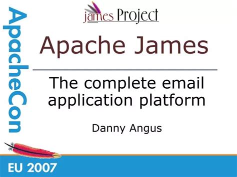 ppt apache james powerpoint presentation free download id 4449719