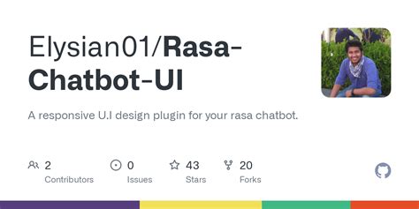Rasa Chatbot Uiindexhtml At Main · Elysian01rasa Chatbot Ui · Github