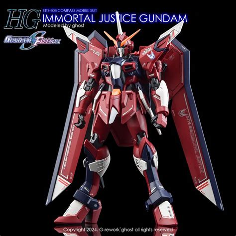 G Rework Decal Hgce Immortal Justice Gundam Gundam Planet