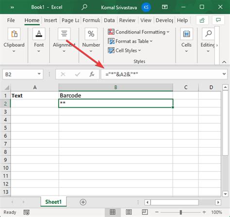 Comment générer un code barres dans Microsoft Excel Moyens I O