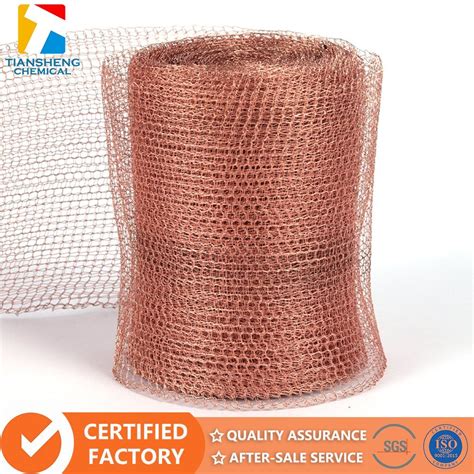 Distillation Copper Wine Filter Copper Mesh Copper Knitted Metal Wire