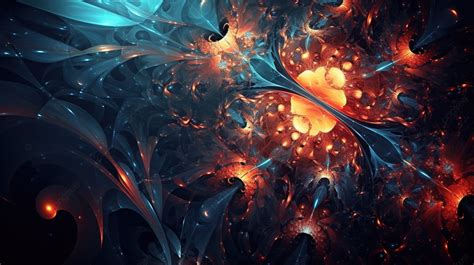 매혹적인 프랙탈 패턴 상상력이 풍부한 텍스처의 환상적인 디스플레이 서클 웨이브 불 물 프랙탈 배경 일러스트 및 사진 무료 다운로드 Pngtree