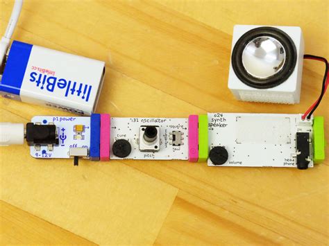 小型モジュールをどんどん連結し誰でもすぐ演奏しまくれるアナログシンセ「little Bits Synth Kit」レビュー Gigazine