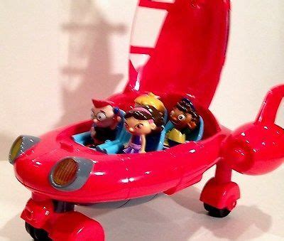 Disney Little Einsteins Rocket W Lights Sound And 4 Figures Leo Quincy