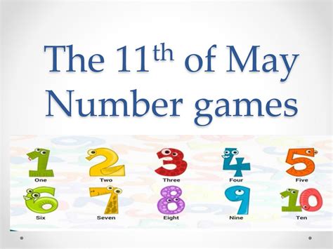 Number games - презентация онлайн