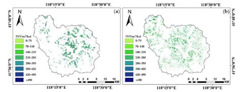 ．the Maps Of Fsv From Alos 2 Sentinel 1 Gf 3 Estimation In Chinese Pine Download Scientific