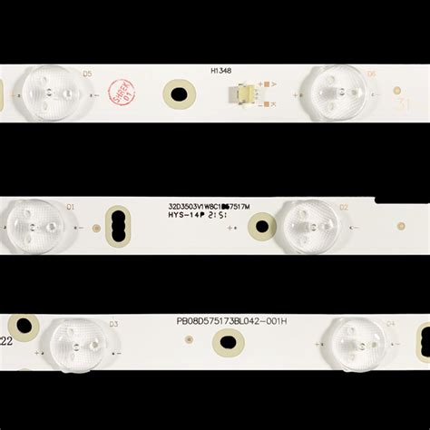 LED підсвітка TV 32" 575mm 8-led ZH32D08-ZC14F-01 PB08D575173BL042-001H ...