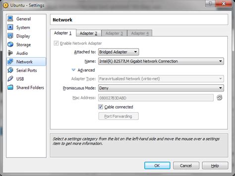 Ubuntus Networking Always Stops Working Inside Virtualbox Super User