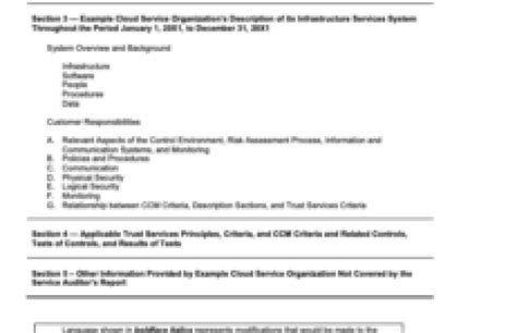 What Is A Soc 2 Report With Examples Template Source
