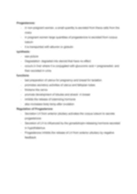 Solution Synthesis And Significance Of Female Sex Hormones Studypool