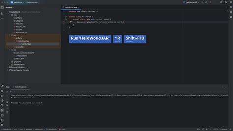 Hello World In Intellij Idea Jetbrains Guide